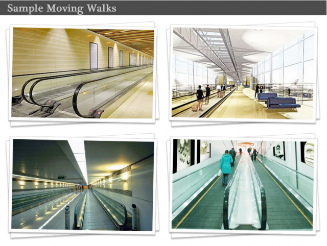 Moving Walk Specification Construction Size